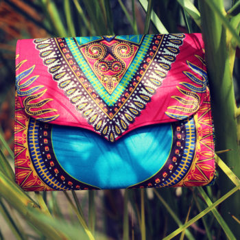 T-shirt poche motifs ethniques ABP 2018 - made in Senegal